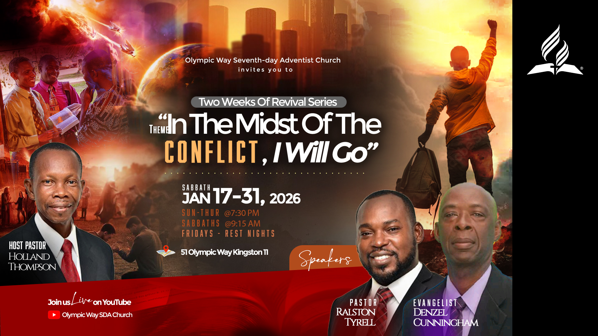 Olympic Way - Church News Two Weeks of Revival Unite Local and Global ...